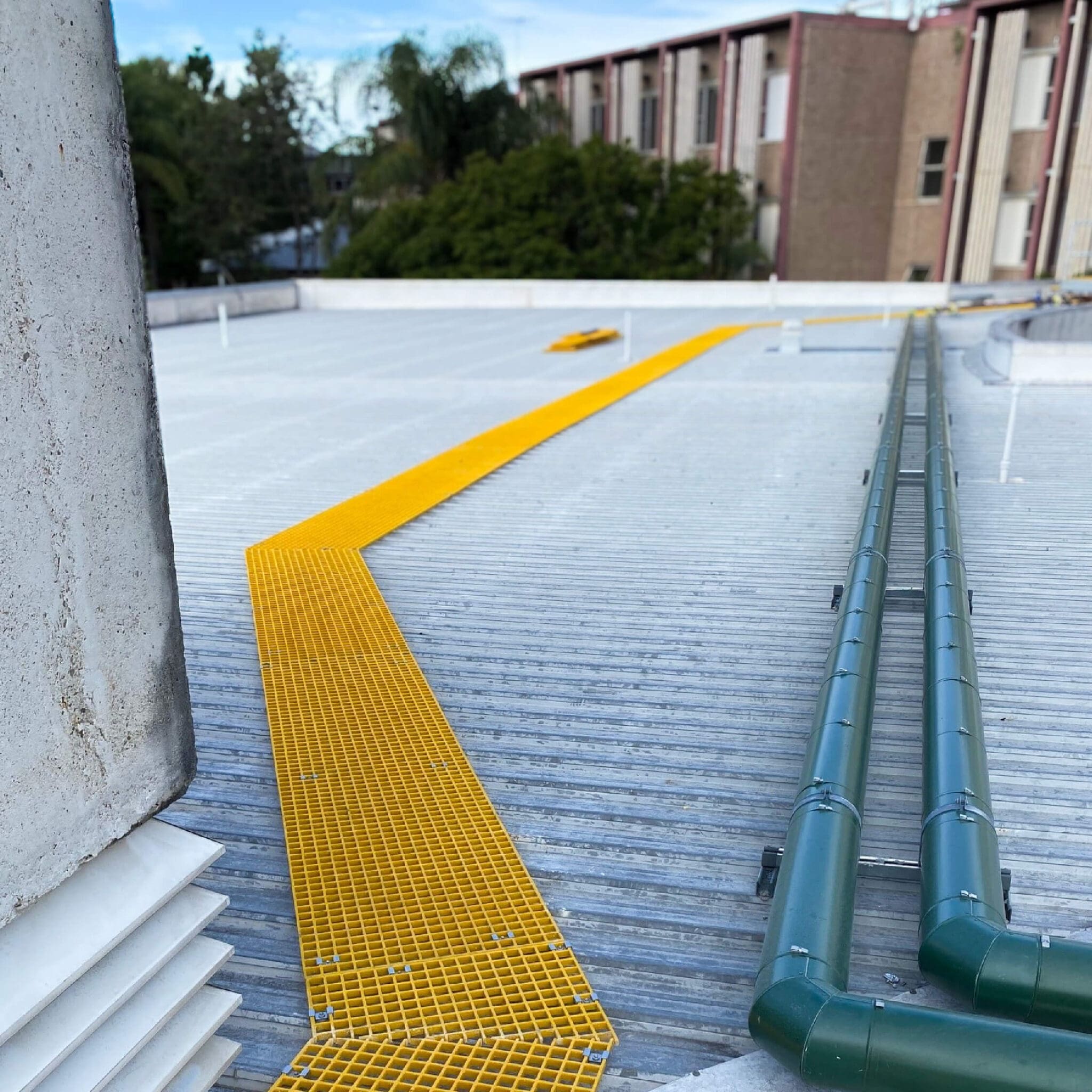 38x38 Roof Access Grating - GRP Australia